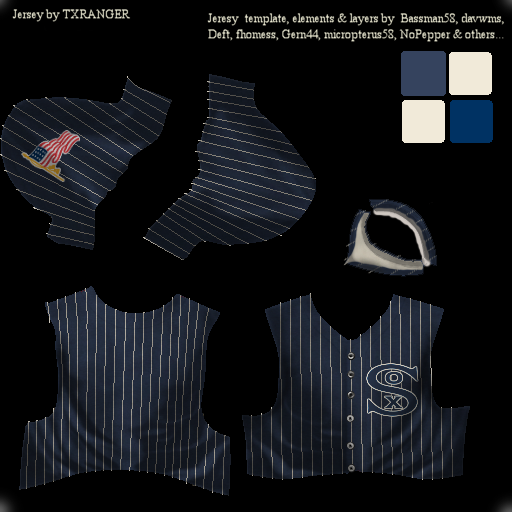 Uniform Request 1967-1968 White Sox Away - OOTP Developments Forums